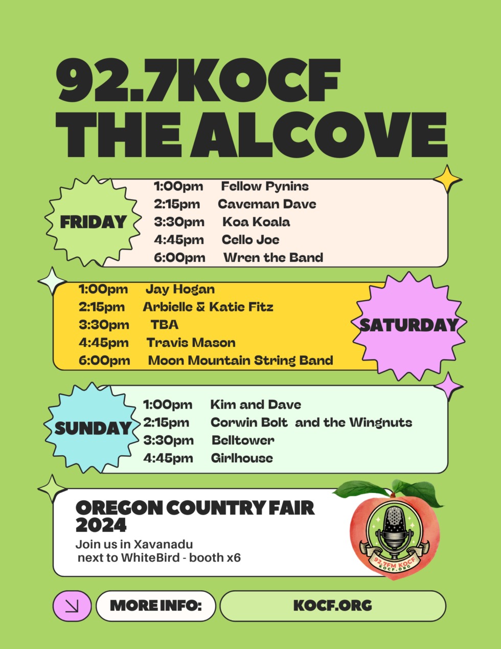 KOCF at Oregon Country Fair | KOCF 92.7 FM